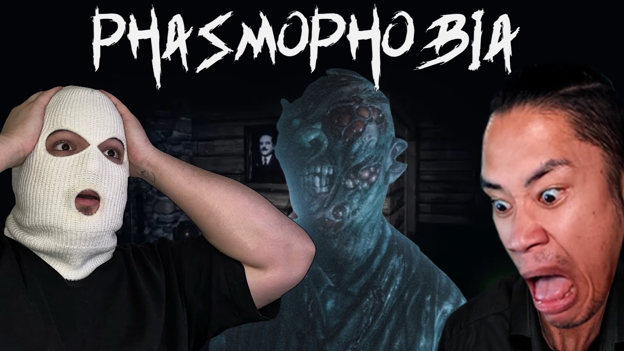 TWO GROWN MEN SCREAMING LIKE LITTLE GIRLS IN PHASMOPHOBIA - YouTube