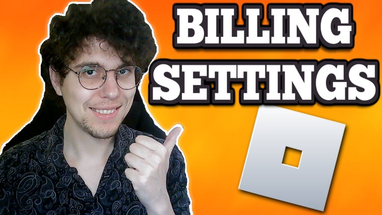 How To Find Billing Settings In Roblox - YouTube