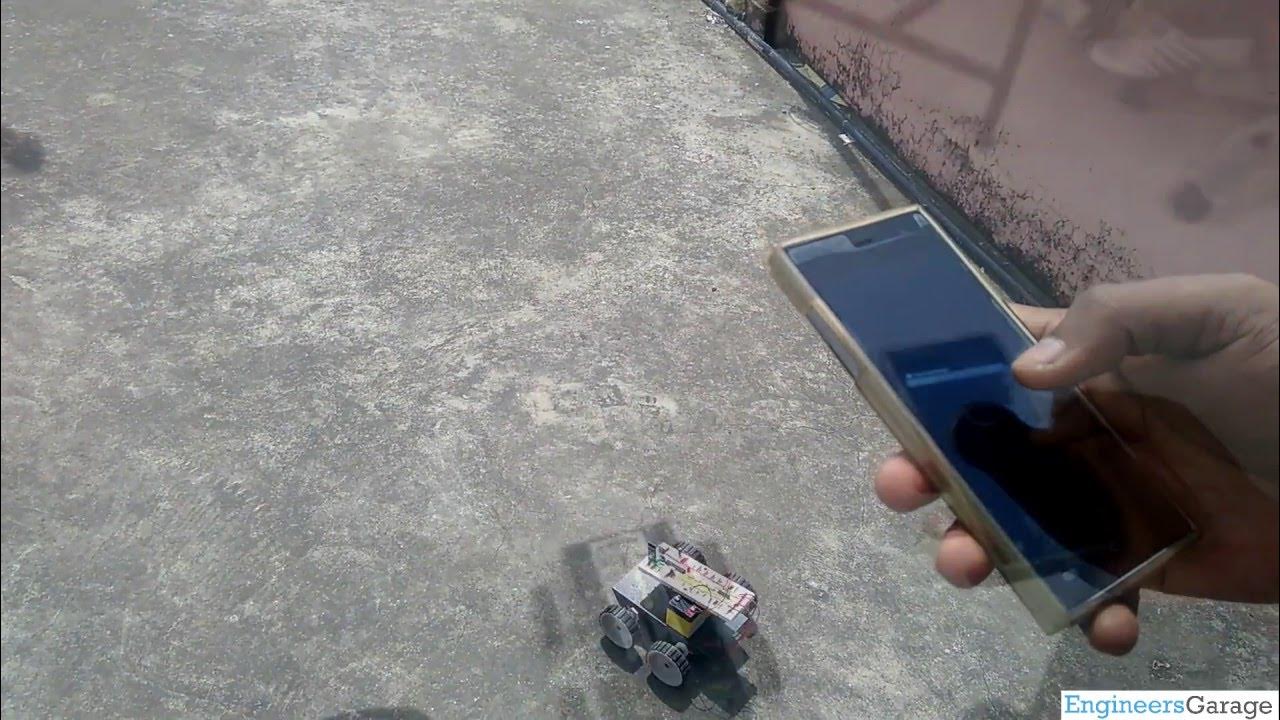 ANDROID GESTURE CONTROLLED ROBOT - YouTube