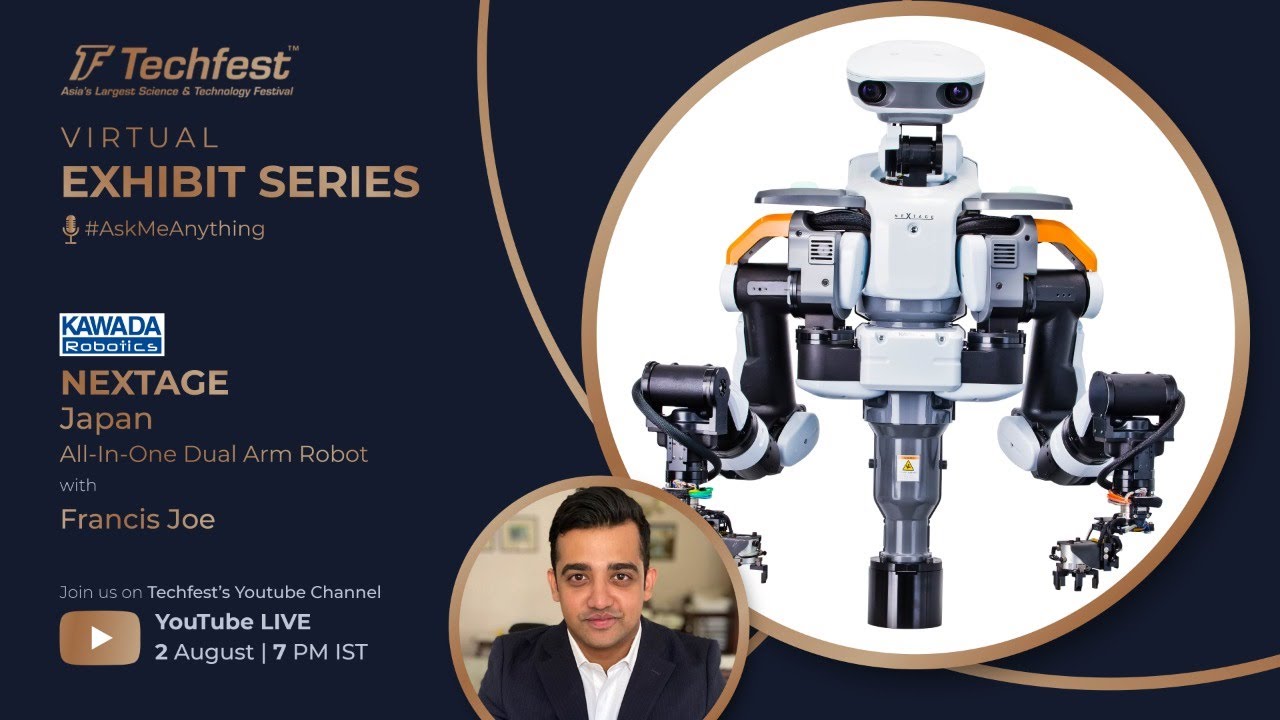 All-in-one Dual Arm Robot | NEXTAGE, Kawada Robotics | Virtual Exhibit ...