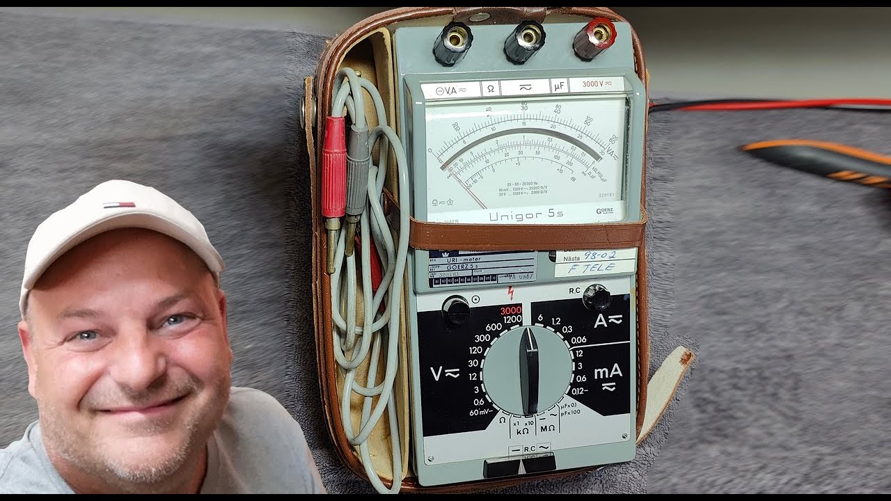 BBC Goerz Metrawatt Unigor 5s multimeter type 226215 - YouTube
