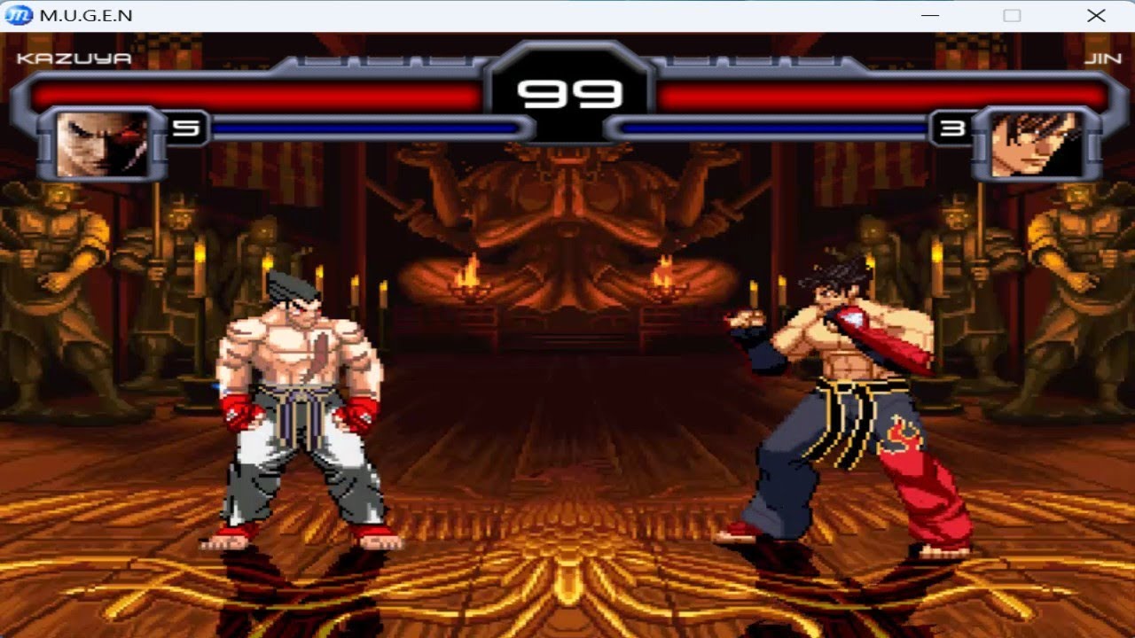 Kazuya Mishima vs Jin Kazama ULTIMATE FINAL FIGHT🔥 Tekken Mugen Epic ...