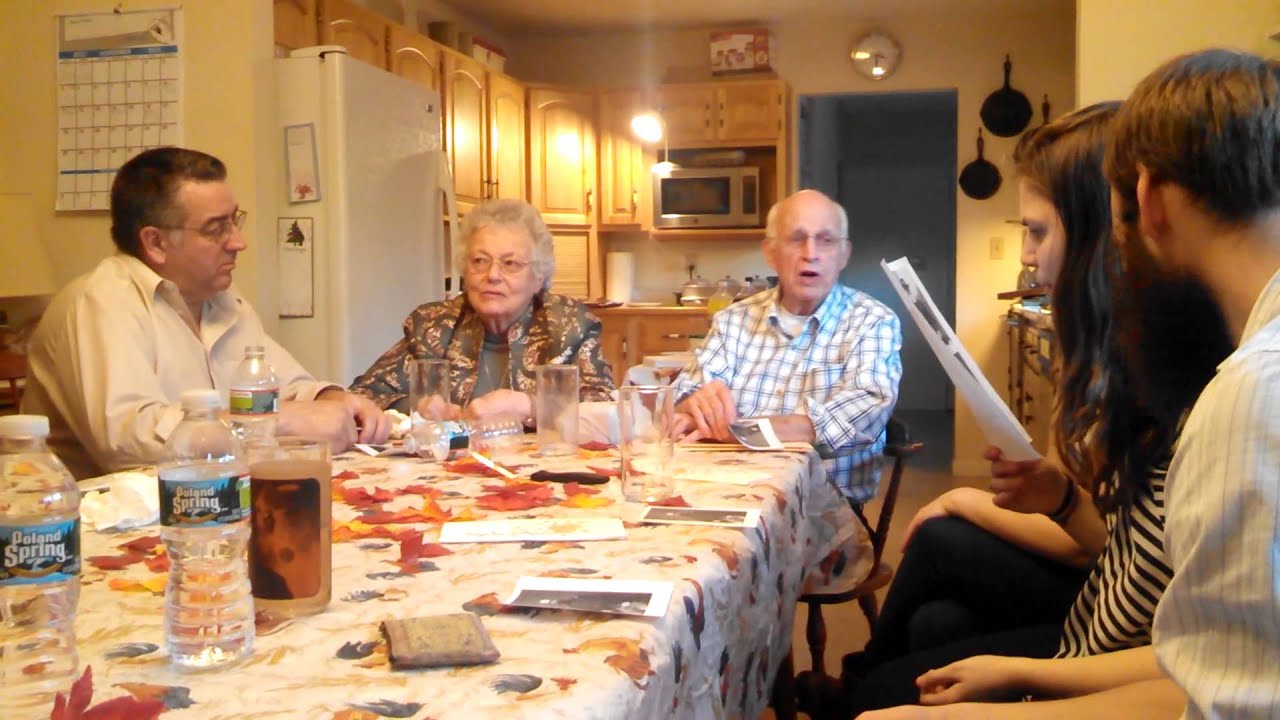 Grandpa giving Dad a special gift - YouTube