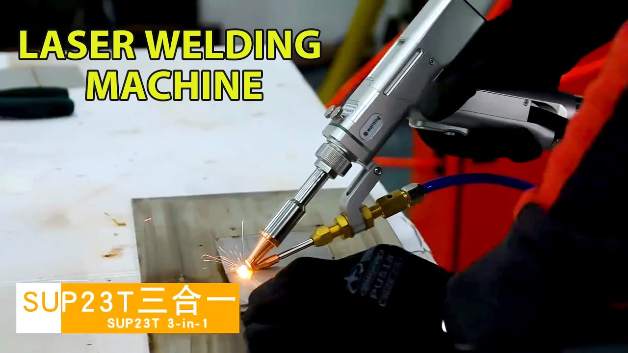 SUP23T welding, cleaning and cutting three-in-one laser welding machine ...