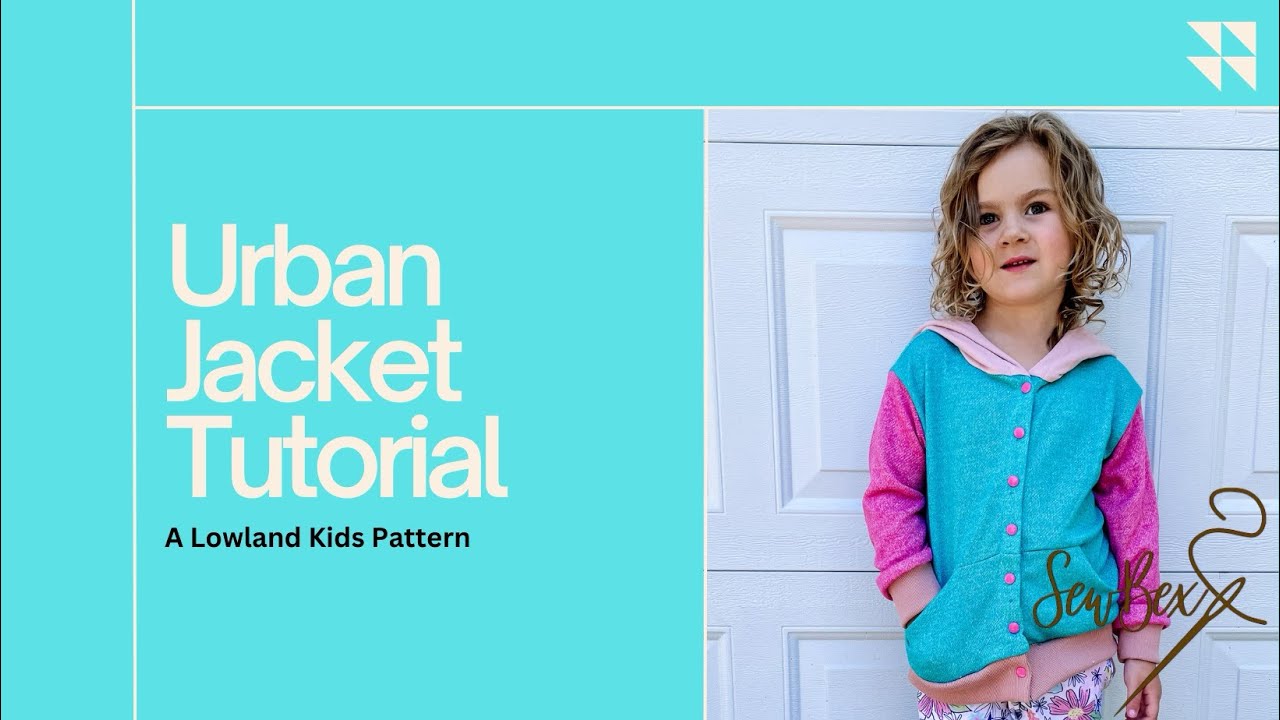 Urban Jacket Sew Along Tutorial ( A Lowland Kids pattern) step by step ...