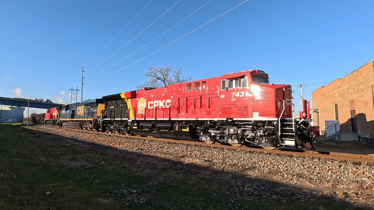 CPKC Fresh Repaints, CPKC Holiday Train and XSP Patched GP-60 on UP ...