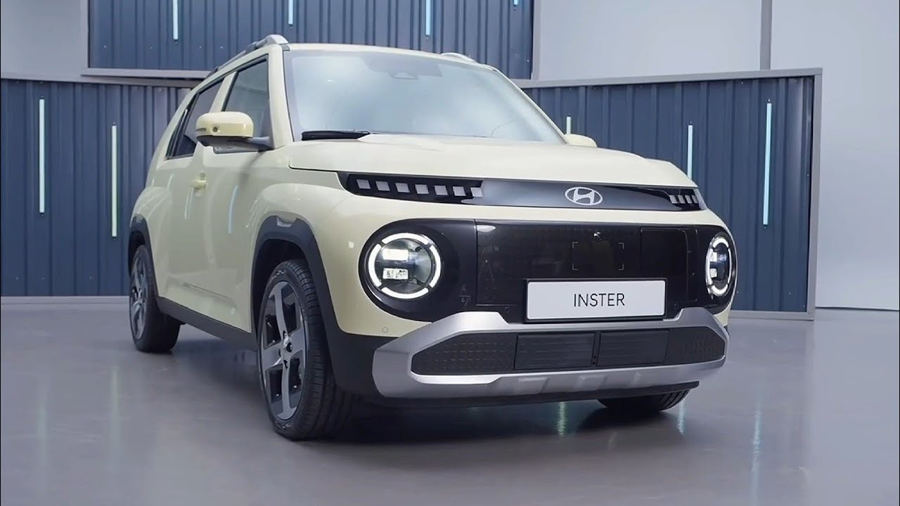 All New Hyundai Inster (Casper) EV revealed - Interior, Specs and ...