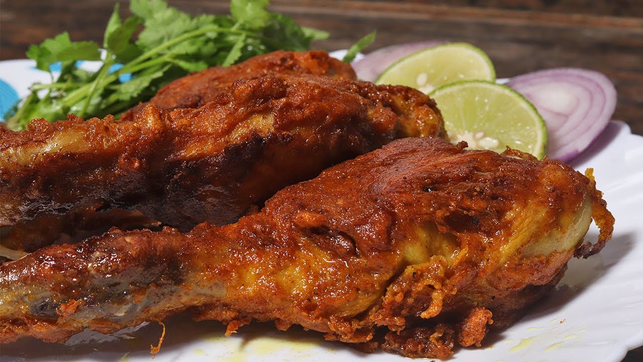 Chicken Leg Fried Recipe / Restaurant Style Chicken Fry Recipe - YouTube