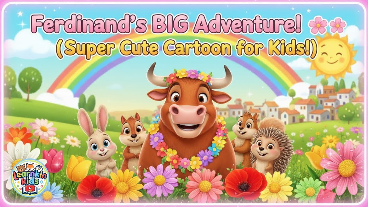 "Ferdinand Story: A Tale of Courage and Friendship" @LearnKin_Kids ...