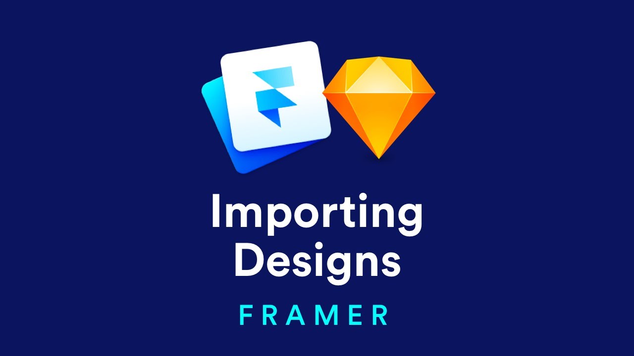 Importing Designs from Sketch – Framer Crash Course - YouTube