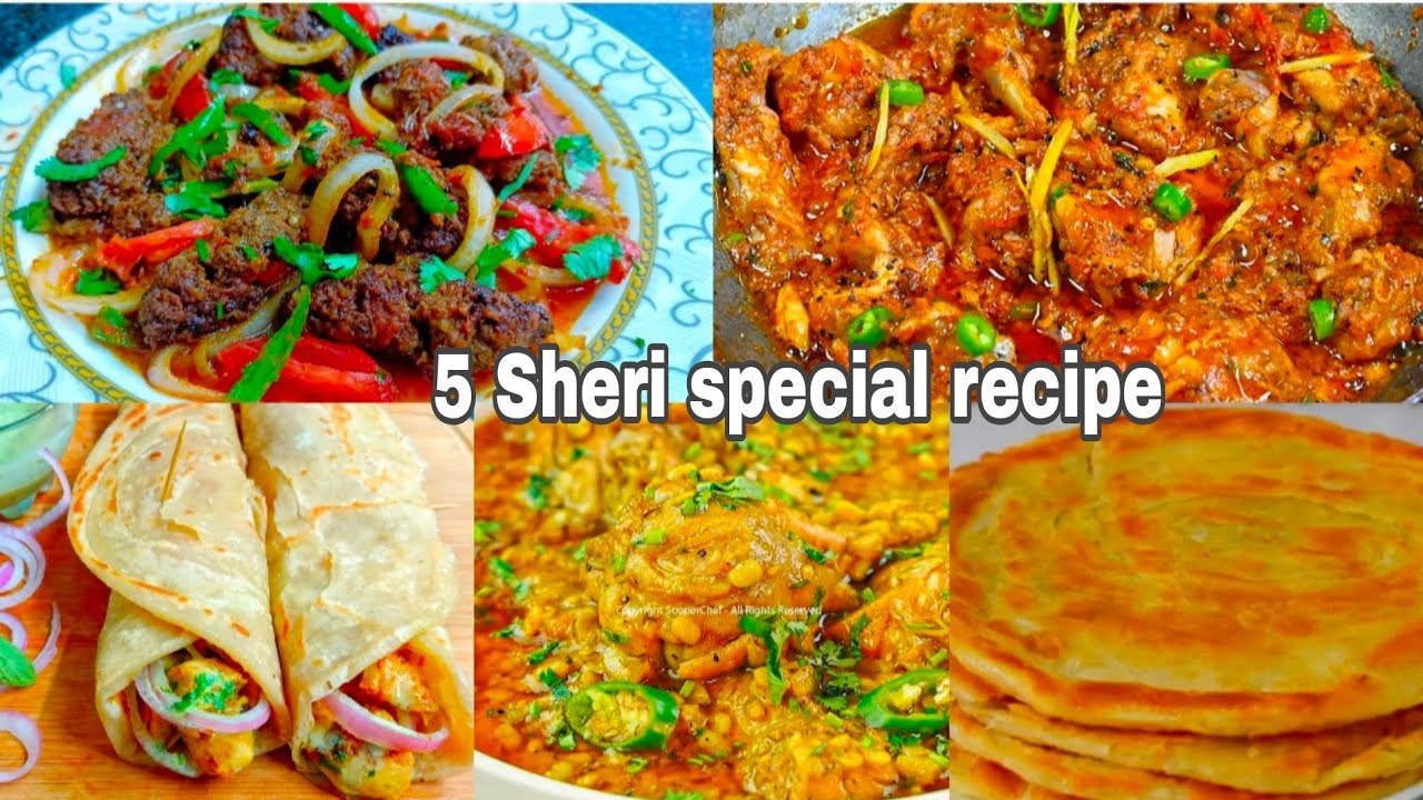 4 Sehri Recipes(Ramadan special)Chicken Paratha Roll,Handi kabab masala ...