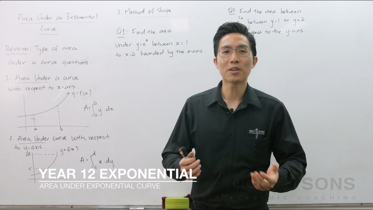 Lesson: Year 12 Exponential Area Under Curve - YouTube
