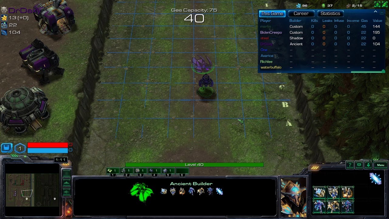 Starcraft 2 Tower Defence - YouTube