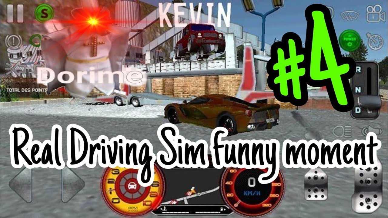 Real Driving Sim funny moment part 4 - YouTube