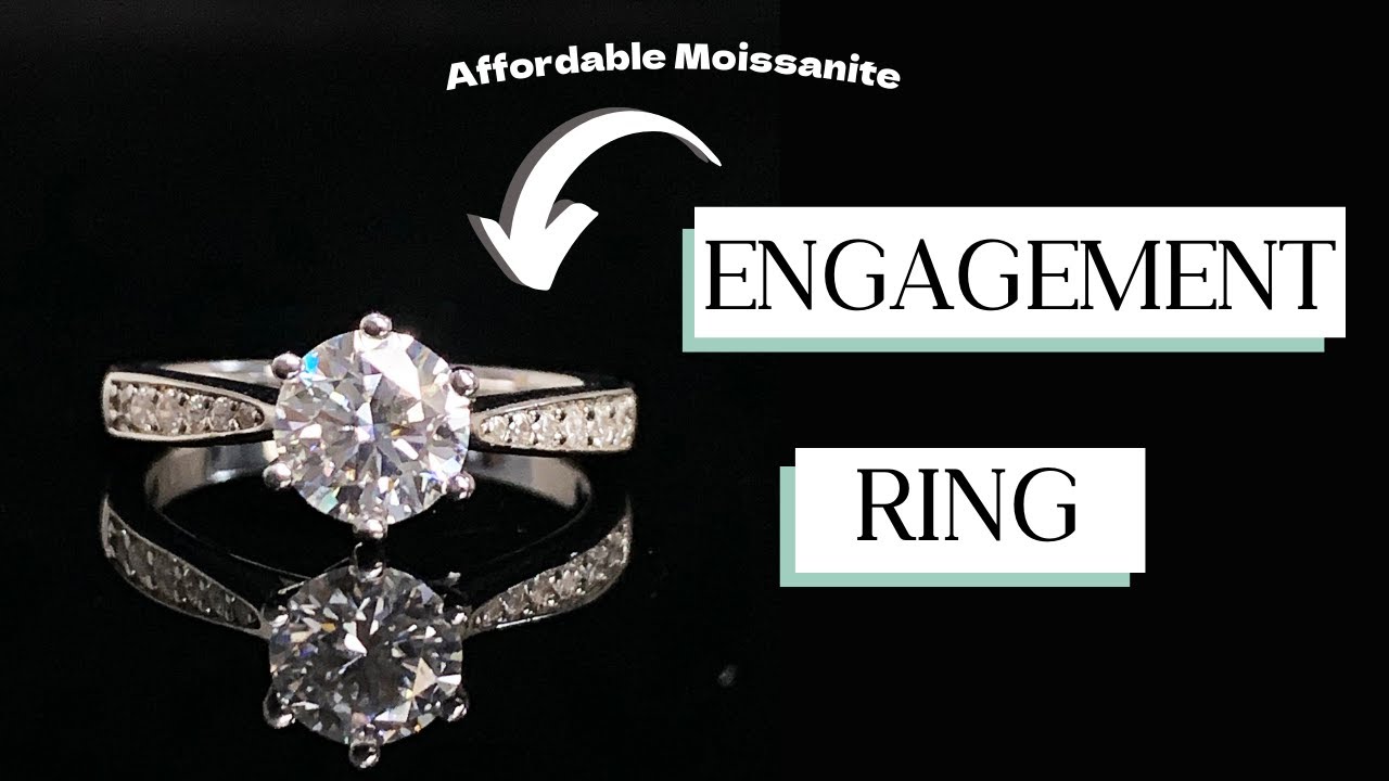 0.5CT-3.0CT 6 Prong Fishtail Round Brilliant Moissanite Ring Review by ...