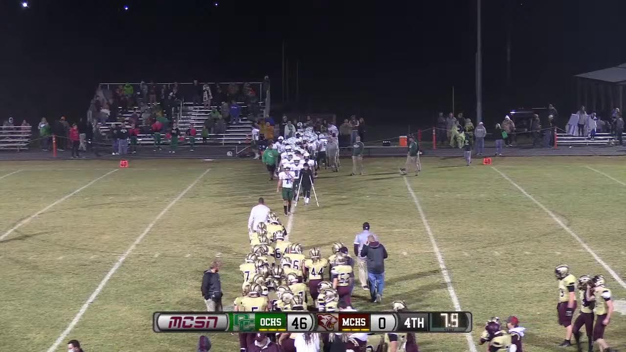 McLean County Football vs. Owensboro Catholic - 10/22/2021 - YouTube