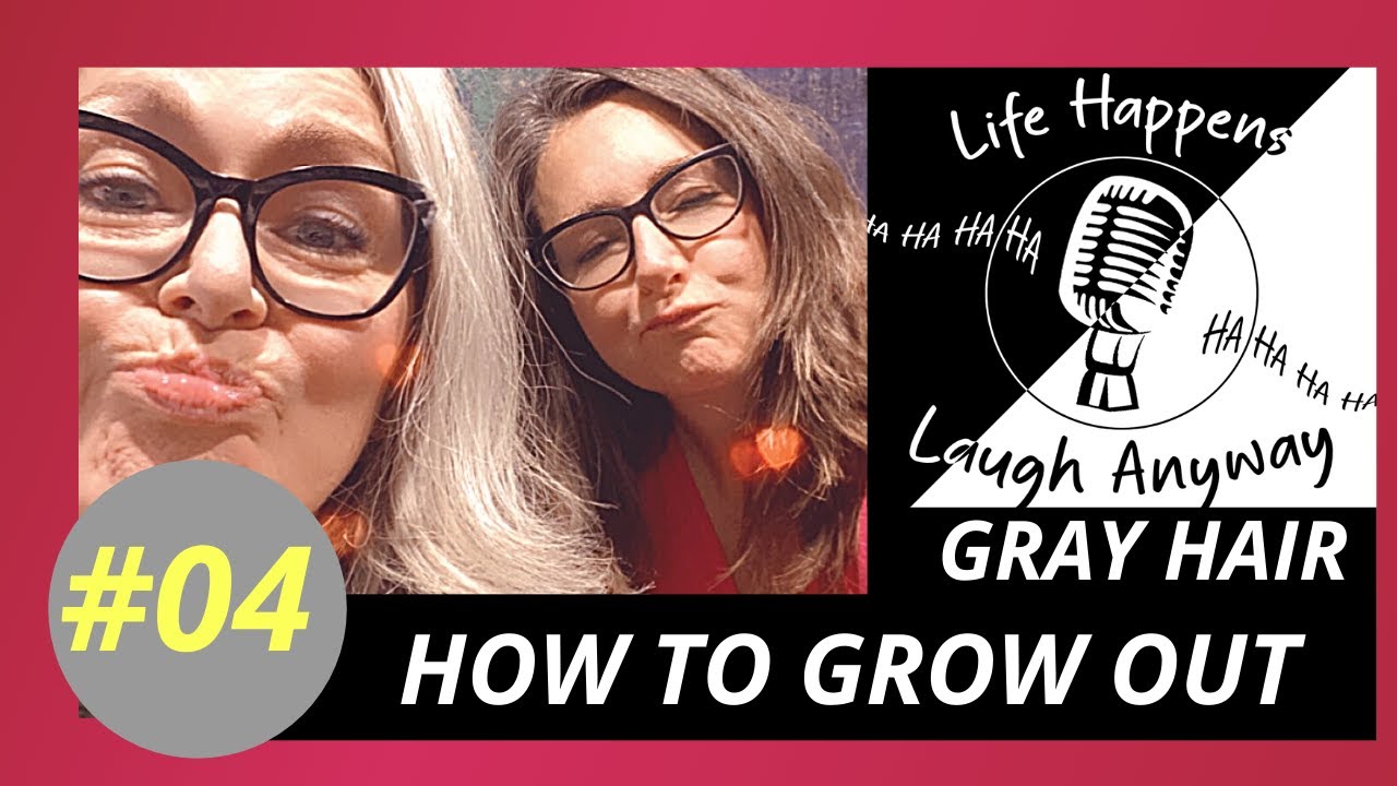 How To Grow Out Gray Hair Youtube Music