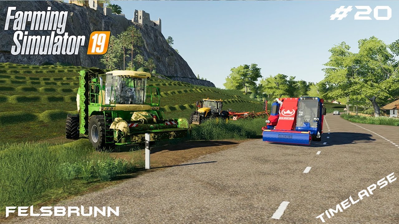 Feeding animals and cutting grass | Animals on Felsbrunn | Farming ...