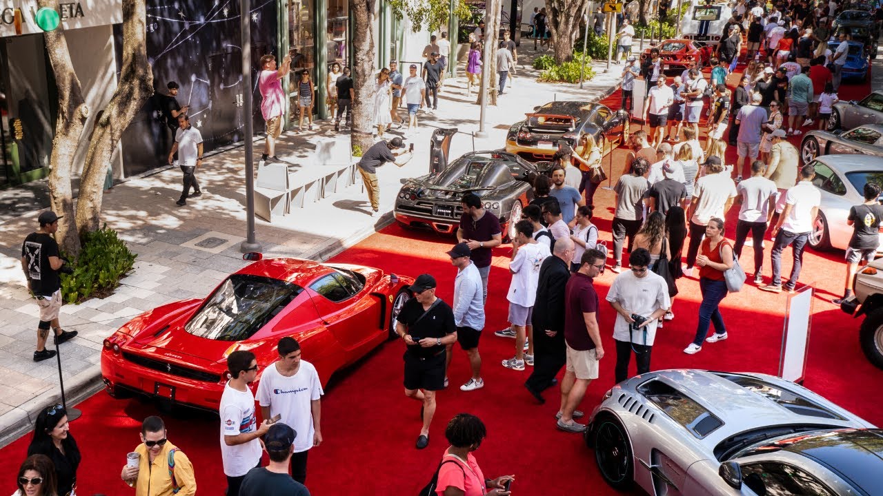 Miami's Most Exclusive Hypercar Event | Miami Concours 2023 | 4K - YouTube