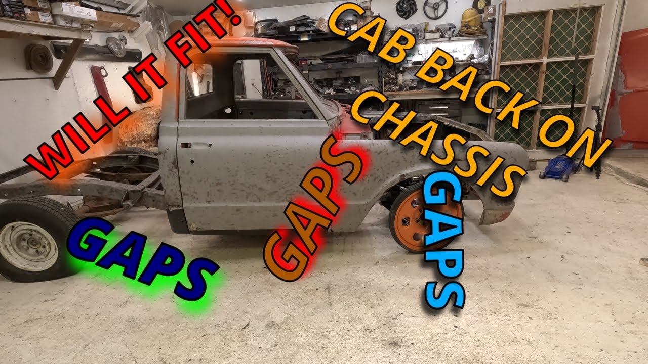 Over the fender Garage ep 40 Smooth out firewall, Then put cab back on ...