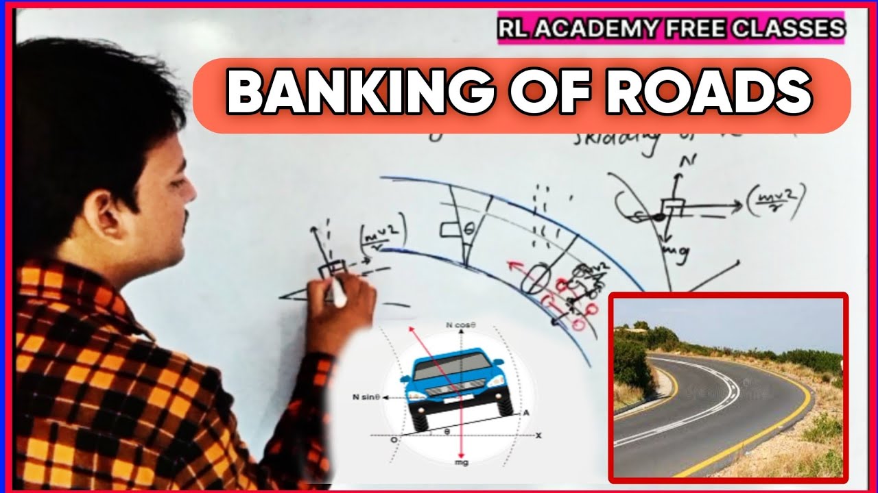 why banking of road ll banking of road ll Physics concepts ll physics ...