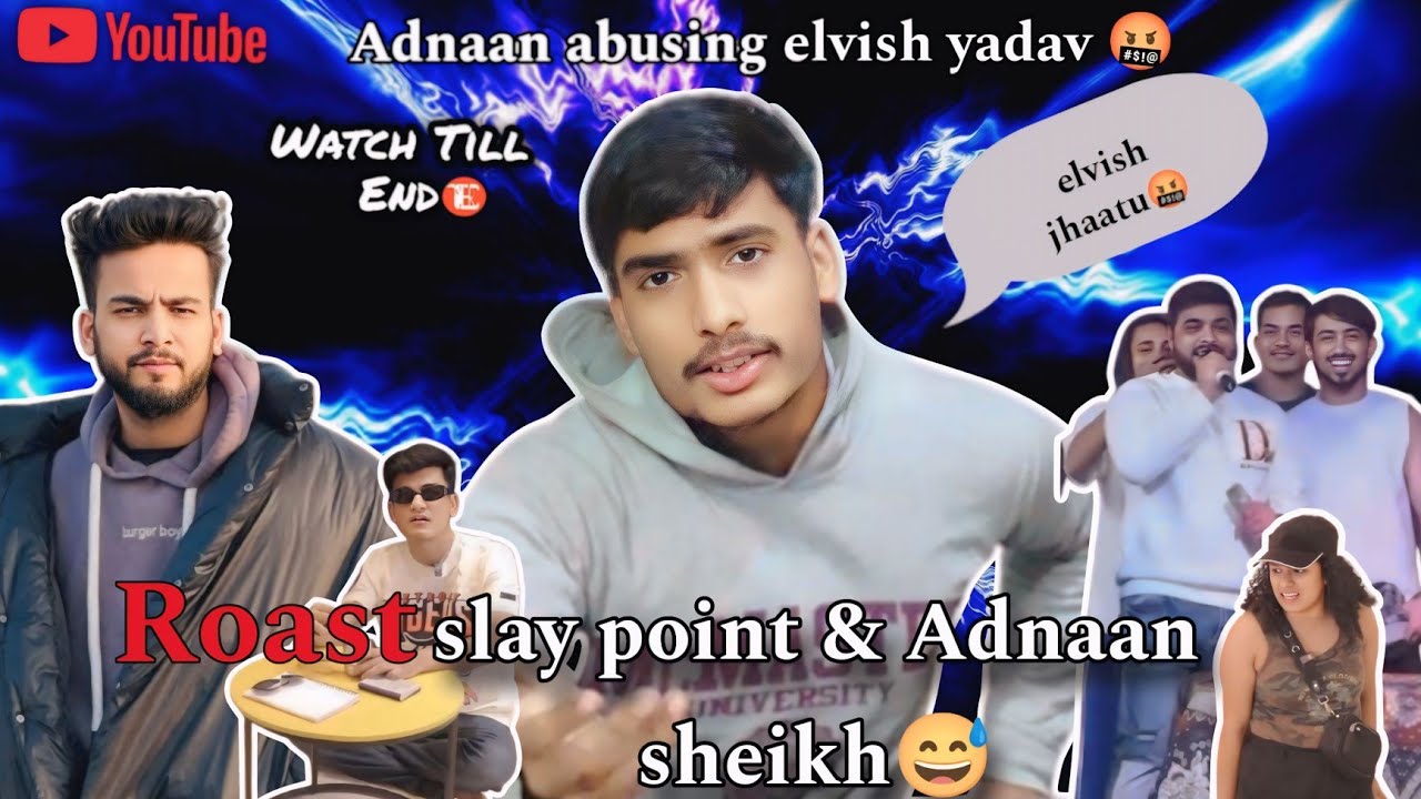 ROAST SLAY POINT & ADNAAN SHEIKH 😅 [ prem ] #fyp #roast #comedy # ...