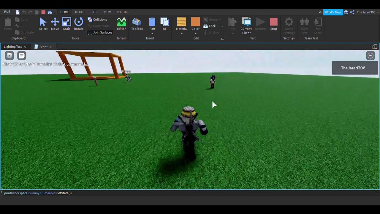 NPC FOLLOW PLAYER AND NPC MOVEMENT TEST - YouTube