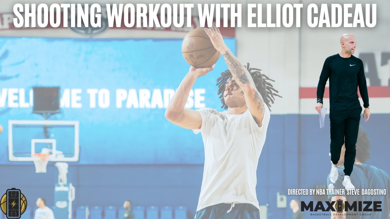 Elliot Cadeau Shooting Workout! - YouTube