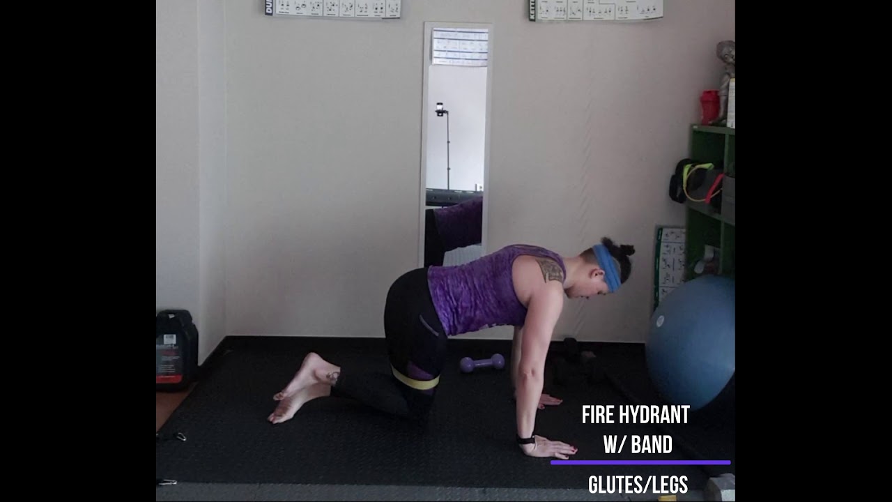 Fire Hydrant with Resistance Band - YouTube