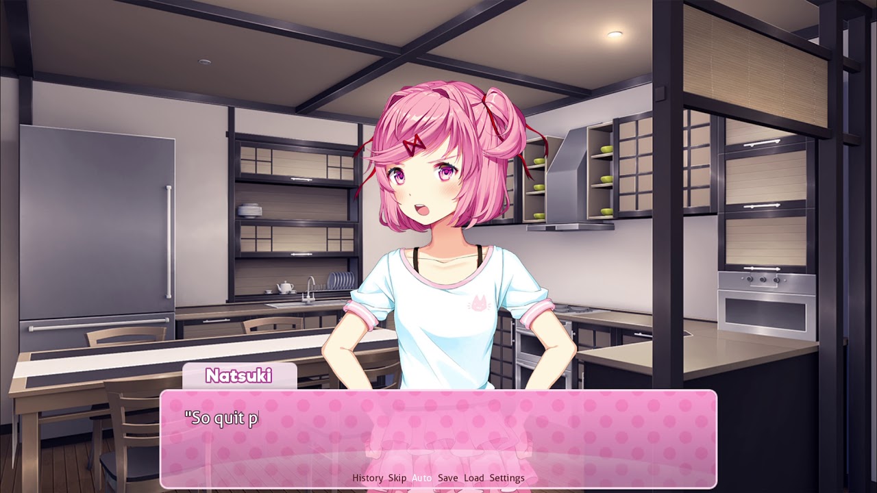 Natsuki Stops By For An Unexpected Visit (ALTERNATE ENDING) - YouTube