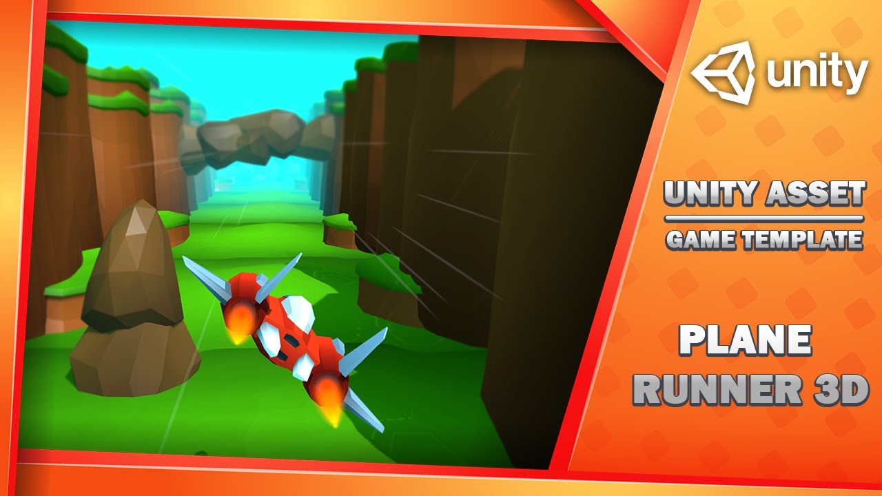 Create Stunning 3D Endless Runner Games – Plane Runner Unity Template ...