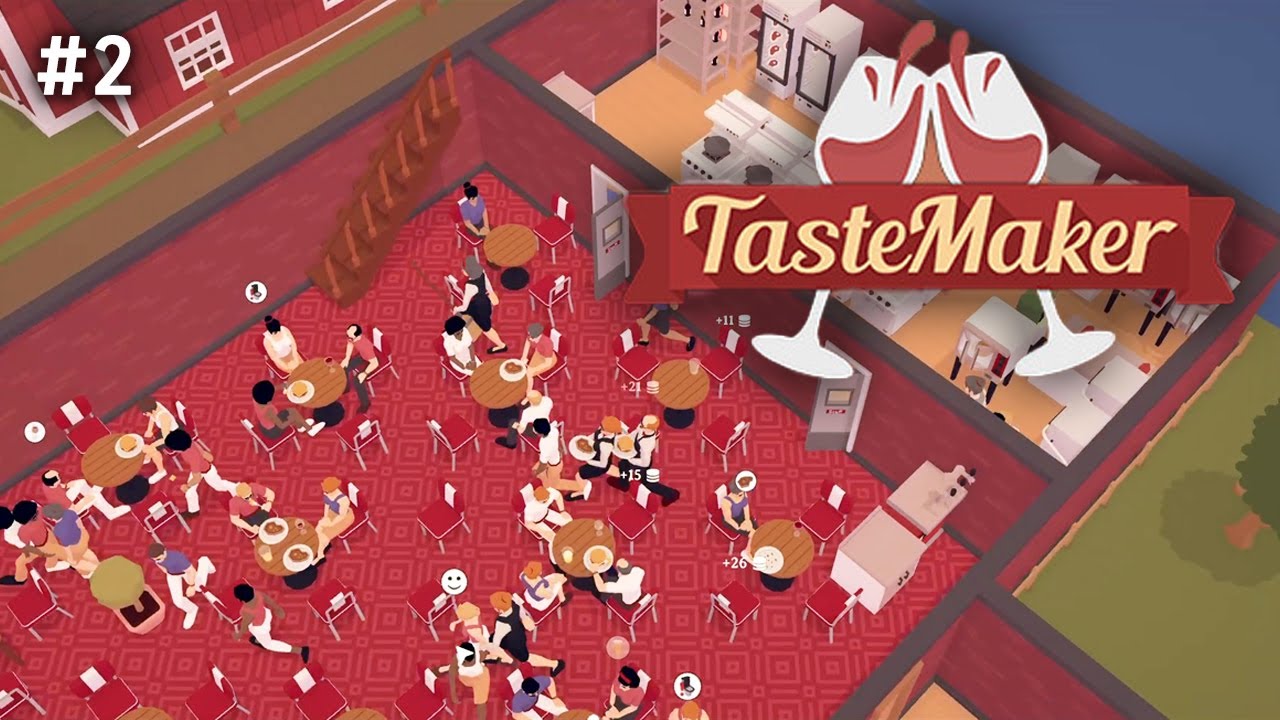 레스토랑을 운영하는 시뮬레이션 게임 [테이스트 메이커 / TasteMaker] #2(끝) - YouTube