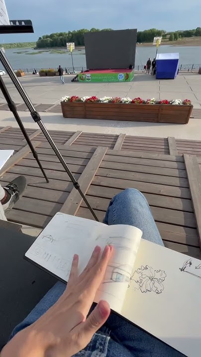 Рисуем на пленере вместе со мной Kulart School пленер урокирисования