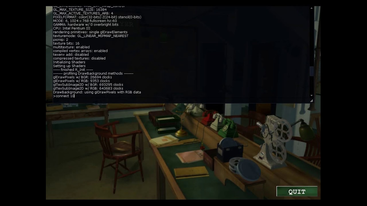 video MOHAA connect console - YouTube