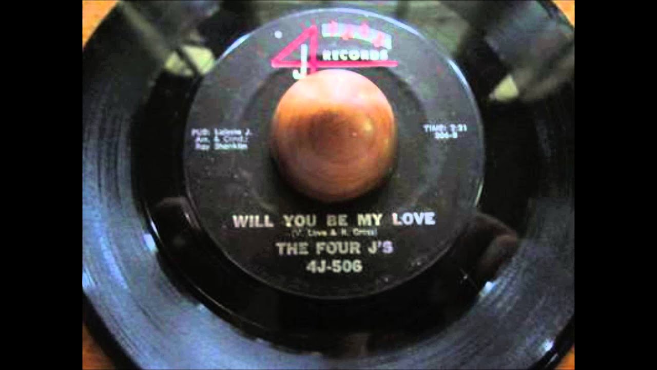 Four J's - Will You Be My Love - 4J 506 - 1963 - YouTube