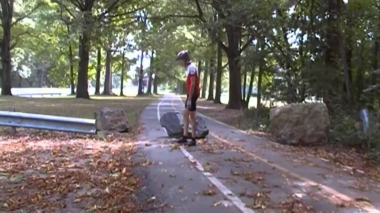 Video#1185 Big Rock on Road - YouTube