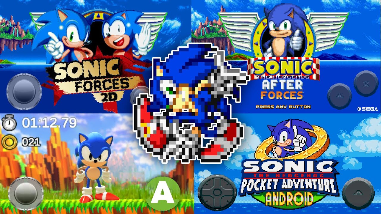 3 Sonic Fan games 💜 Compilation - YouTube