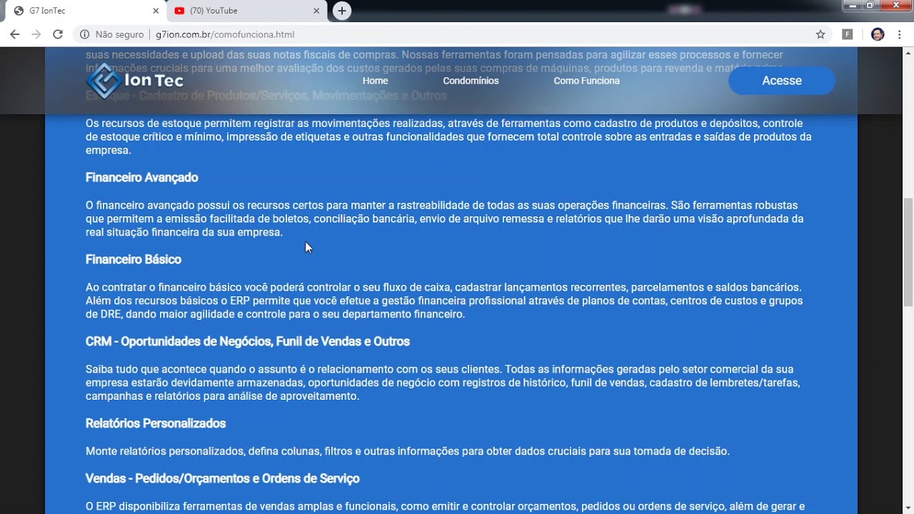 EMISSOR DE NOTAS FISCAIS E GESTÃO ERP VISOFT - YouTube