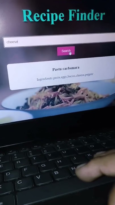 Build a Stunning Recipe Finder Website with HTML, CSS, and JavaScript - YouTube