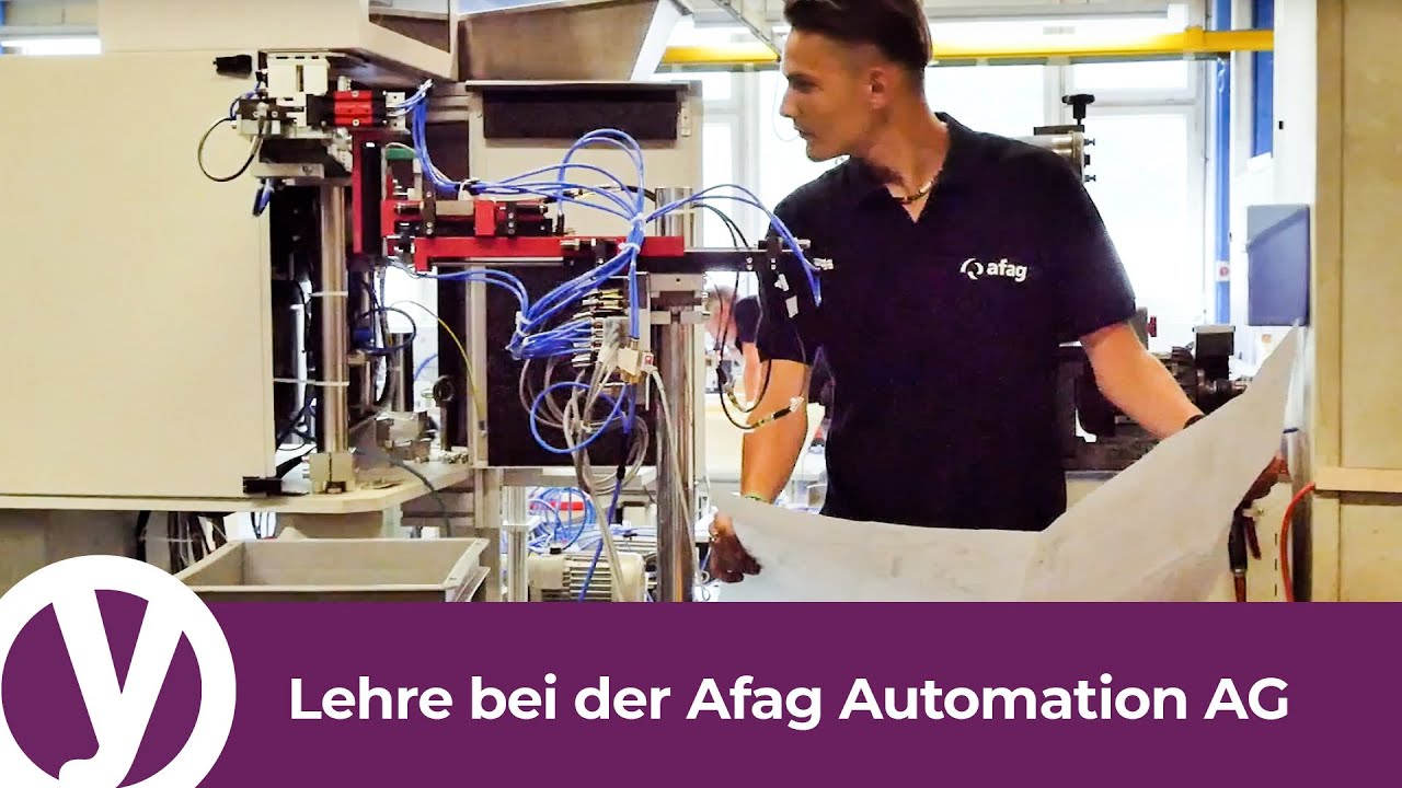 Lehre bei Afag Automation AG - YouTube