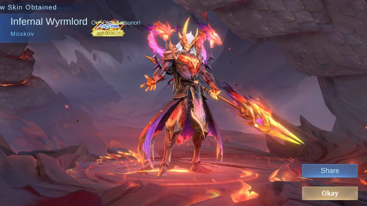 GOTCHA MOSKOV INFERNAL WYMLORD SKIN WITH EXCLUSIVE ID TAG! - YouTube