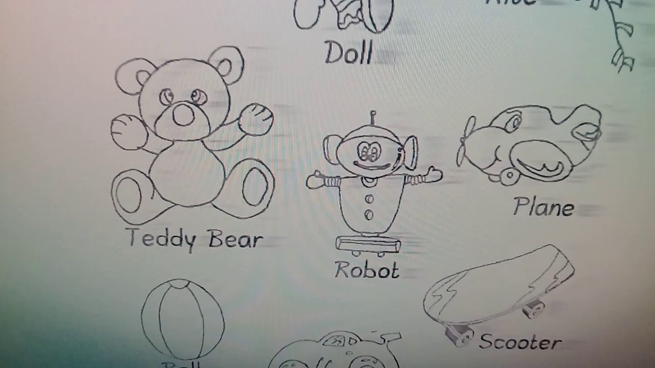 Colour my toys - YouTube