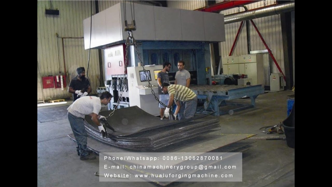 Large metal surface plates CNC precision leveling machine - YouTube
