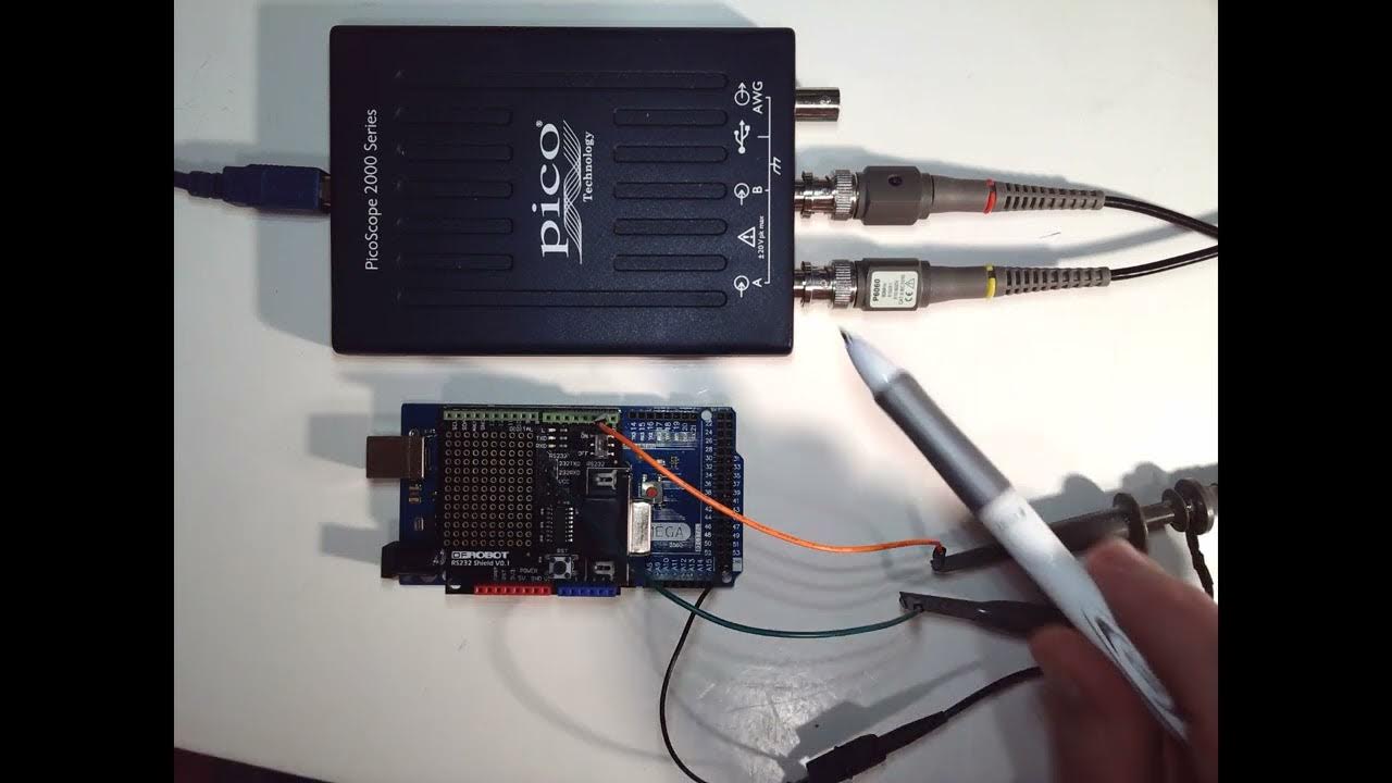 RS-232 Measurements on the Arduino I/O Board - YouTube