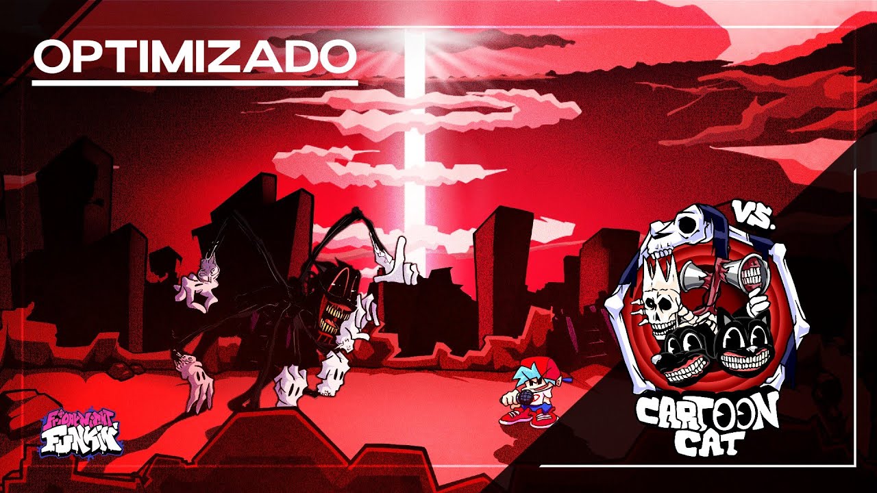 FNF VS Cartoon Cat V2 Optimizado - YouTube