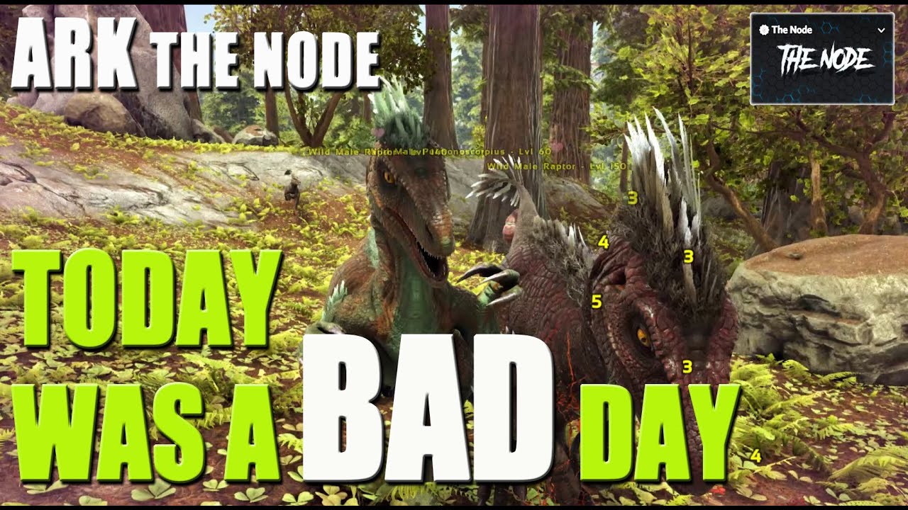ARK: THE NODE SERVERS - DAY 2 - I REGRET MANY THINGS TODAY. - YouTube
