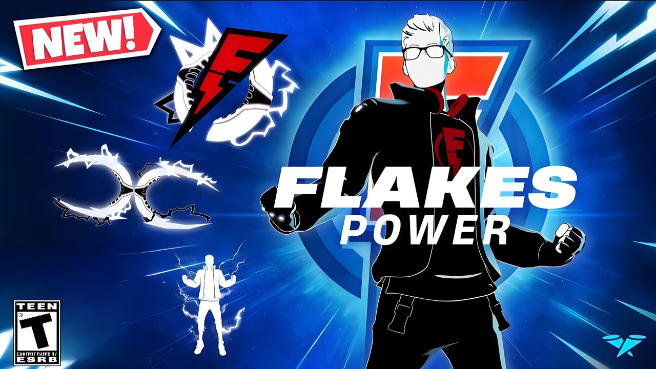 *NEW* Flakes Power Fortnite Icon Series Set SHOWCASED! - YouTube