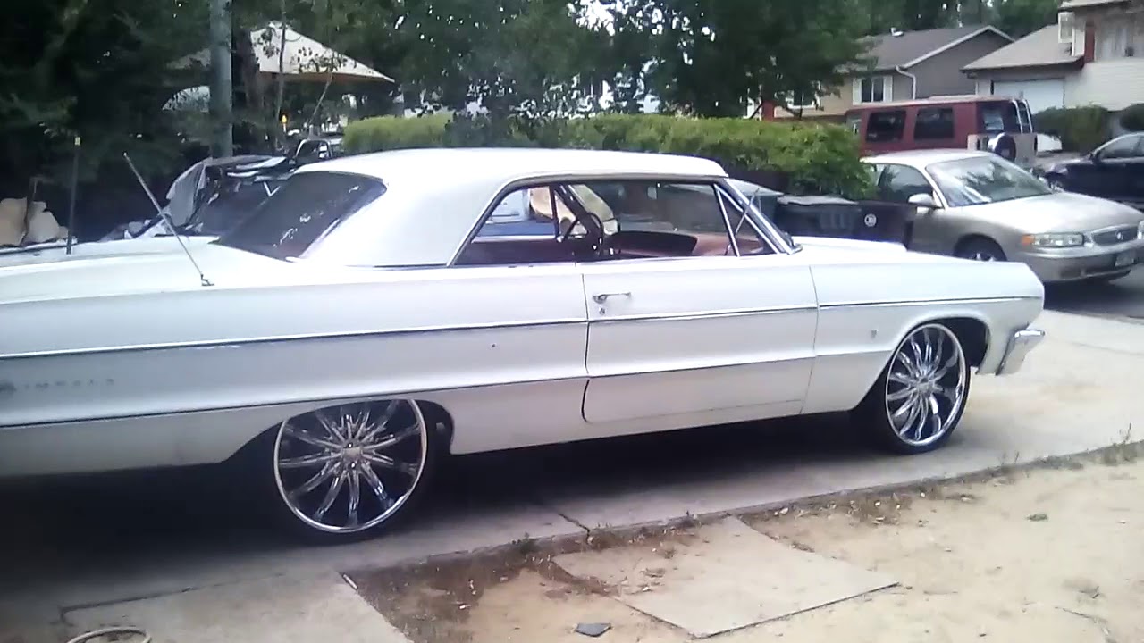 The White 64 impala and The black 64 impala - YouTube
