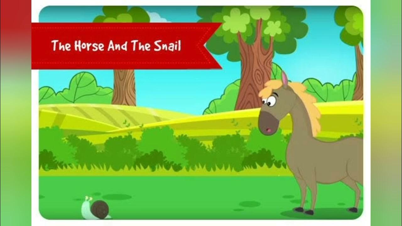 The Horse and the snail audio story - YouTube