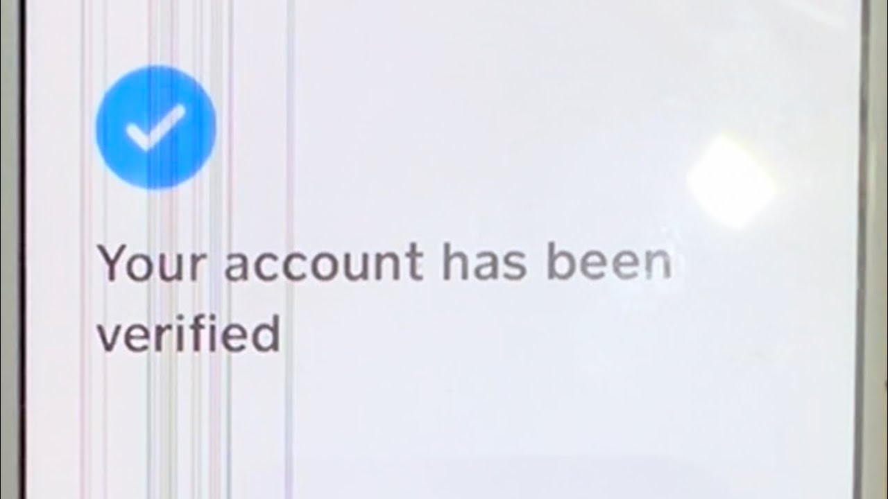 How to verify CashApp Account - YouTube